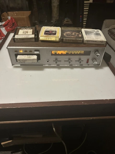 ORION SOLID STATE 8 Track Player/Tuner Stereo Cassette Adapter & Tapes Ex Workin £145.00 ...