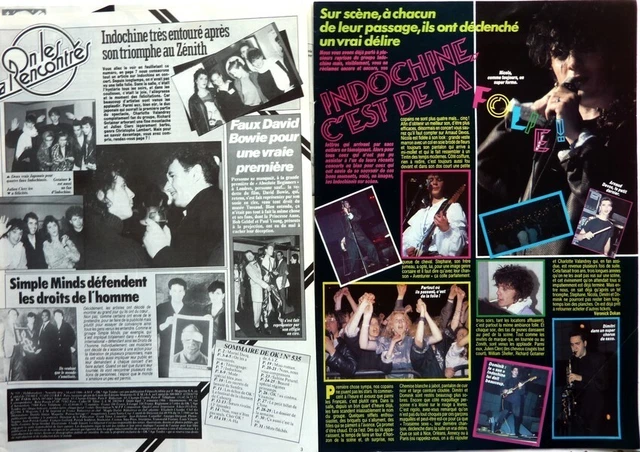 INDOCHINE = Coupure De Presse 2 Pages 1986 / Clipping EUR 5,00 ...