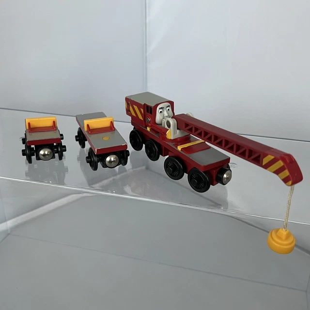 THOMAS & FRIENDS Wooden Railway Rocky Front Back Tender Train Tank ...