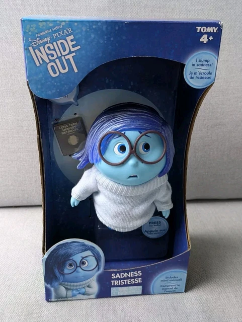 DISNEY PIXAR. SADNESS. toy figure. Girls. New Complete With Box. £42.19 ...