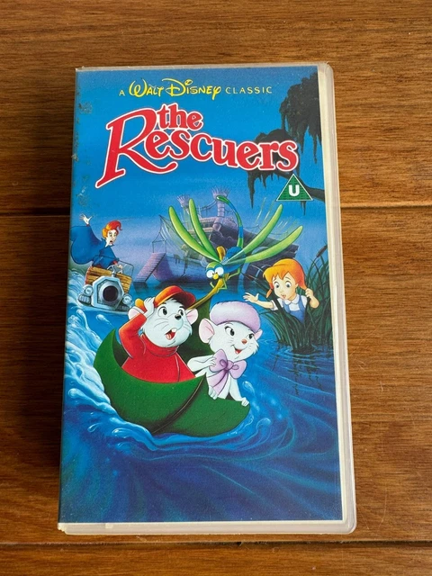ORIGINAL WALT DISNEY The Rescuers Vhs Video £7.99 - PicClick UK