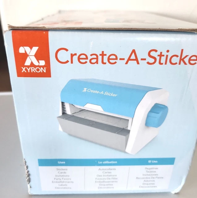 NEW XYRON EASY To Use Create-a-Sticker, 5", Sticker Maker, Machine ...