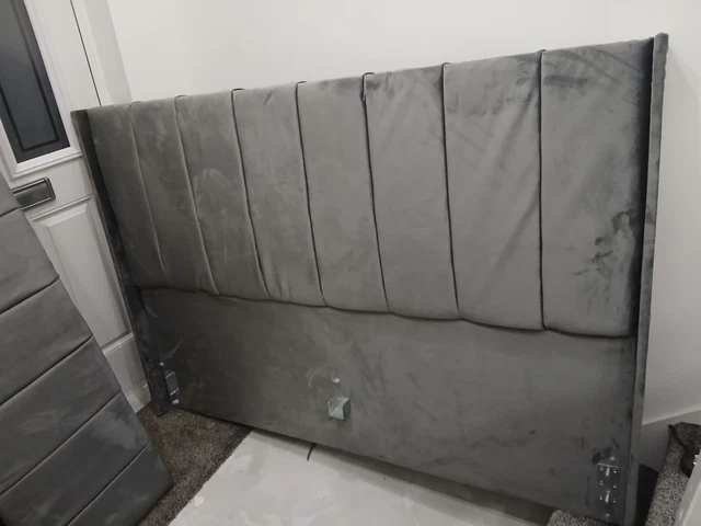 KING SIZE OTTOMAN Storage Bed With Headboard New. £125.50 - PicClick UK