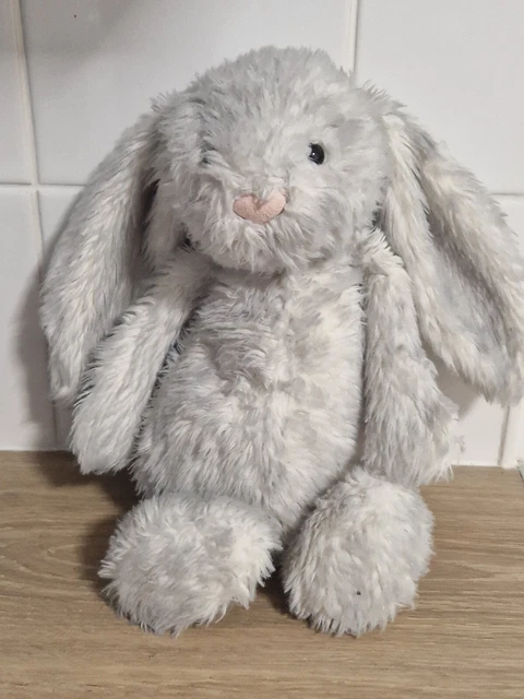 RARE RETIRED JELLYCAT 3762 Medium Birch Bunny Soft Toy Plush 30Cm Vgc £ ...