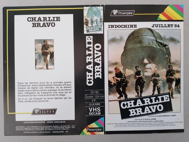 JAQUETTE VHS - Charlie Bravo - Vhs Sleeve EUR 5,00 - PicClick FR