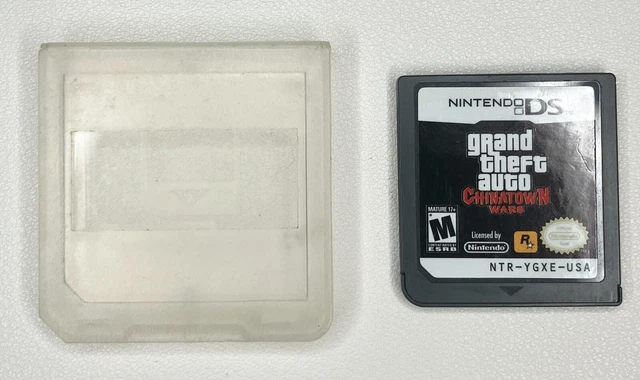 NINTENDO DS GTA Grand Theft Auto : Chinatown Wars avec étui de ...