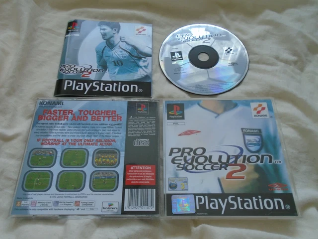 PRO EVOLUTION SOCCER 2 PS1 (COMPLET) ISS rare Konami football Sony ...