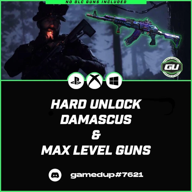 CALL OF DUTY: Warzone/Modern Warfare - Damascus & Max Guns EUR 165,93 ...