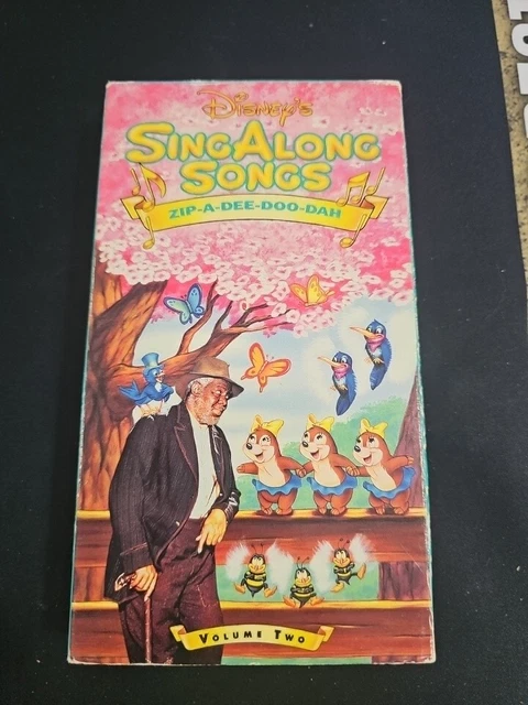 DISNEYS SING ALONG Songs - Song of the South: Zip-A-Dee-Doo-Dah VHS ...