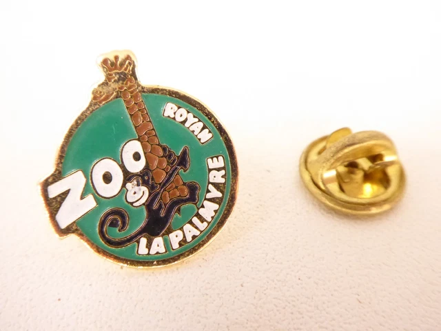 PIN'S PINS PIN Badge - ZOO DE LA PALMYRE - ROYAN - SINGE - GIRAFE ...