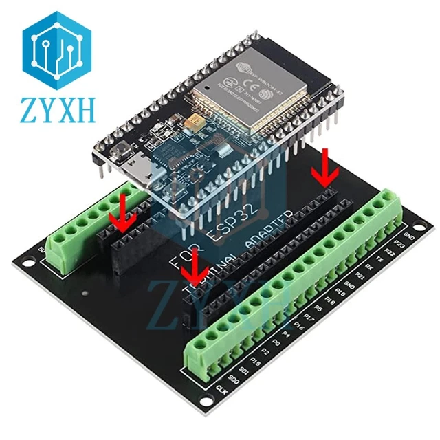 ESP32 BREAKOUT BOARD GPIO ESP32S ESP32 Development Board ESP-WROOM-32 ... ESP32 BREAKOUT BOARD GPIO ESP32S ESP32 Development Board ESP-WROOM-32 ...