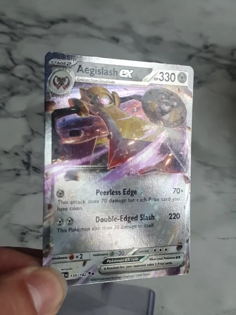 POKÉMON TCG KARTE Aegislash EX Paradox Rift 135/182 Holo doppelt selten EUR 2,32 - PicClick DE