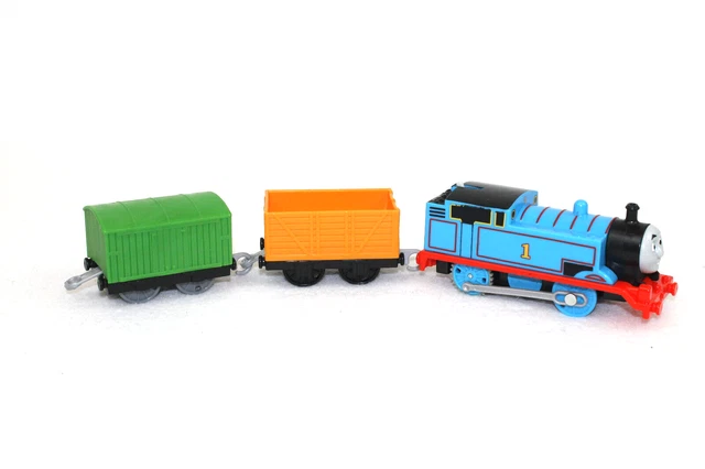 THOMAS & FRIENDS Mattel Trackmaster Tank Engine Motorized w/2 Freight ...