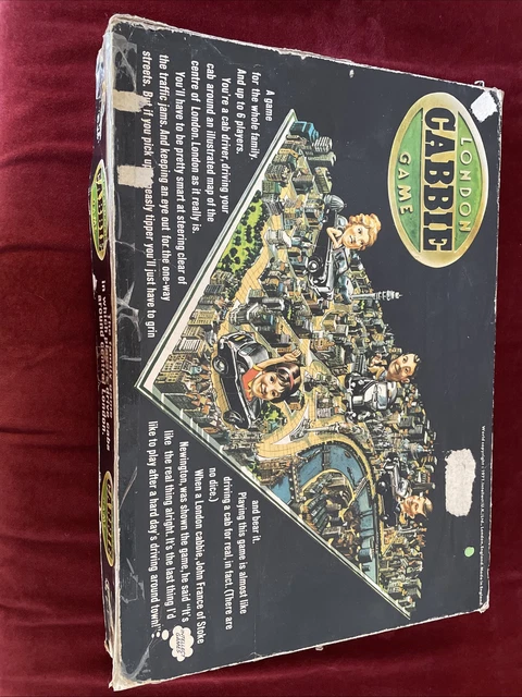 LONDON CABBIE GAME 1971 Vintage Taxi Board Game, Complete Set £26.72 ...