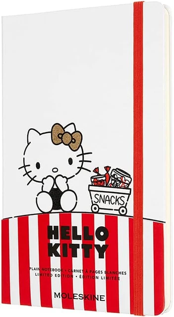 MOLESKINE LIMITED EDITION Hello Kitty Plain Notebook, Large, White $56.98 - PicClick AU