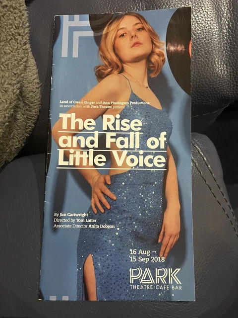 THE RISE AND Fall Of Little Voice Park Theatre Cafe Bar Programme ...