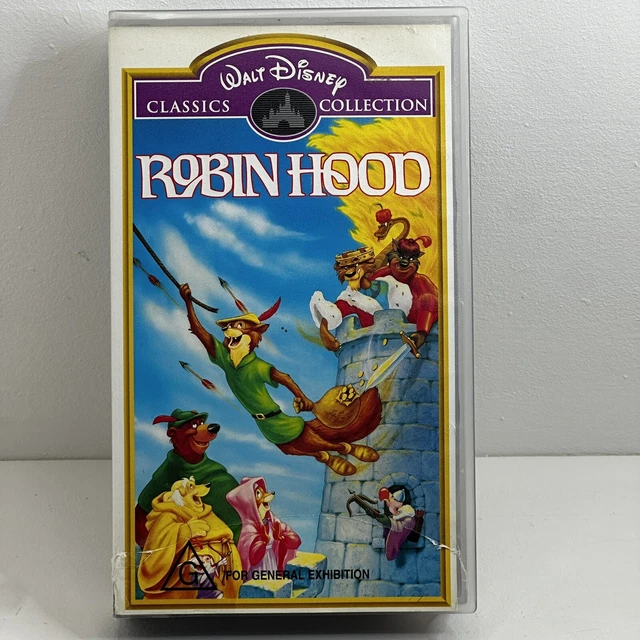 ROBIN HOOD - Walt Disney Classics - VHS Video Tape $35.95 - PicClick AU