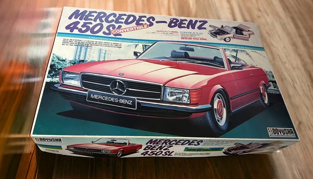 DOYUSHA MERCEDES-BENZ 450SL 1:12 Scale Plastic Model Car Kit From JAPAN ...