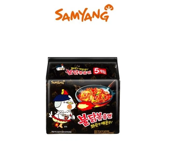 Samyang Hot Chicken Flavor Ramen Korean Buldak Noodles 5 Packs Eur 8