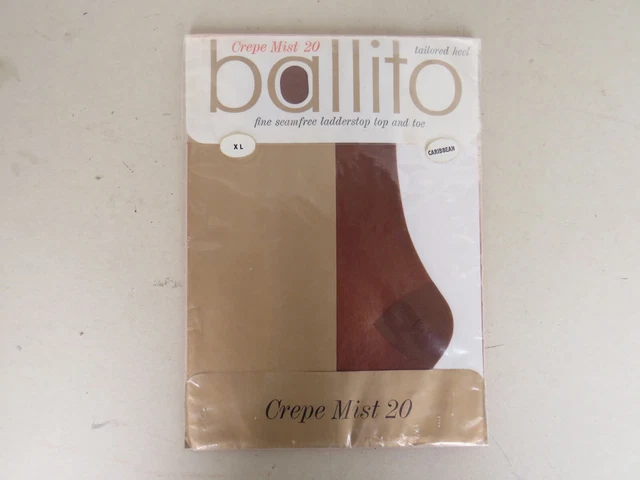 VINTAGE BALLITO TAN Stockings 1960s £6.00 - PicClick UK