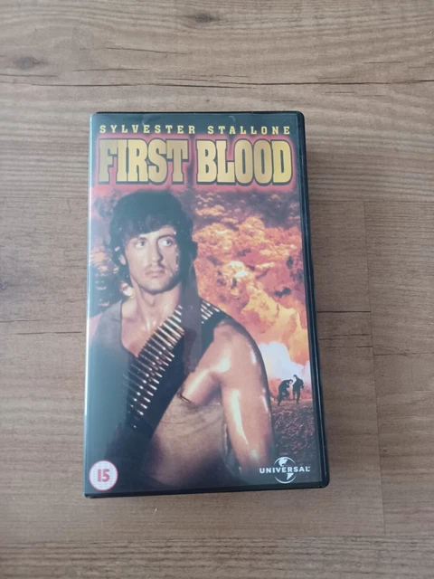 RAMBO FIRST BLOOD Vhs 2001 Sylvester Stallone Universal pictures £3.00 ...