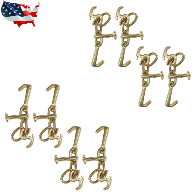 AUTO BODY HOOK 8PK RTJ Cluster Hooks Wrecker Tow Truck Towing Car ...