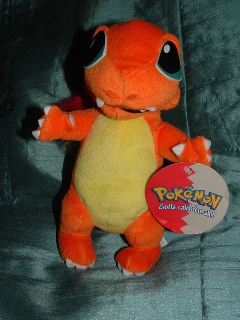 NINTENDO ORIGINAL POKEMON Large 11" Charmander Plush Toy Play By Play ...