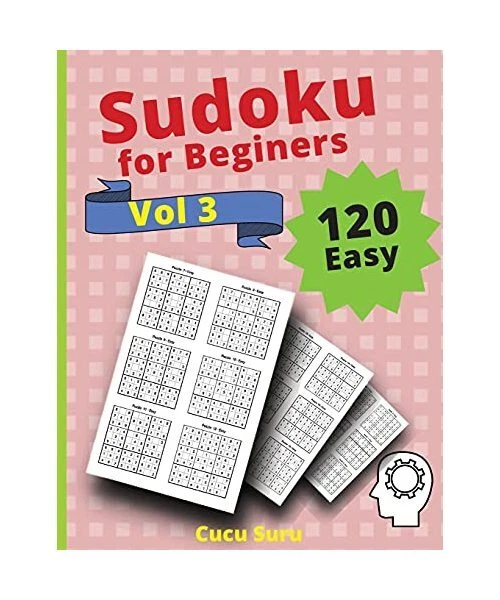 120 EASY SUDOKU for Beginners Vol 3: Challenge Sudoku Puzzle Book, Cucu ...