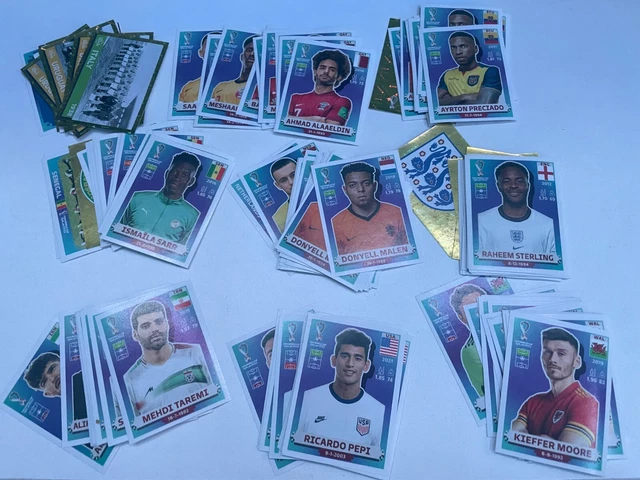 PANINI 2022 QATAR World Cup Individual Stickers Usa Edition (Fwc-00-Wal ...