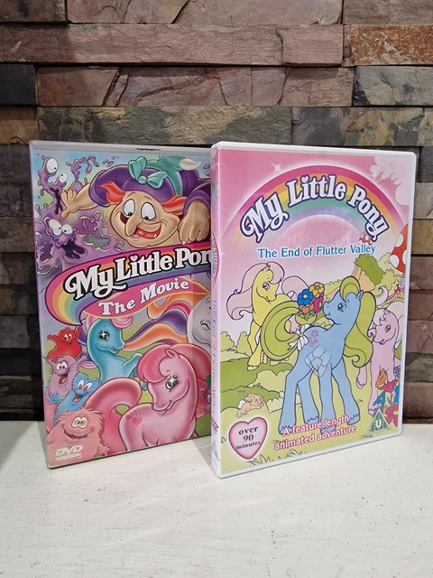 MY LITTLE PONY The Movie 1986 & The End of Flutter Valley DVD - region ...