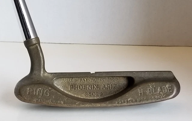 VINTAGE RH PING H-Blade Bronze Putter Right Hand 34" Karsten Phoenix ...