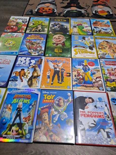 20X CHILDREN'S DVD Bundle. Family, Kids, Job Lot £14.99 - PicClick UK