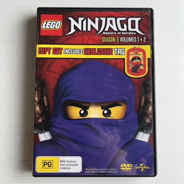 LEGO NINJAGO: MASTERS Of Spinjitzu: Season 5 Volume 1 & 2 - DVD Region ...