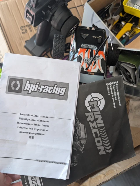 HPI MINI RECON 1/18th 4WD Brushless RC Truck 2.4GHz 4-Channel RTR £125. ...