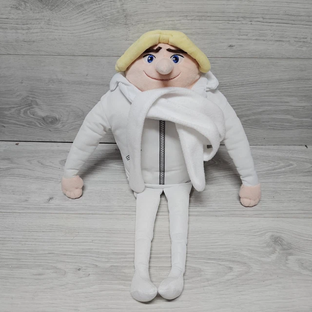 DRU GRU RARE Despicable Me 3 White Plush Soft Toy Minions Brother 17 ...