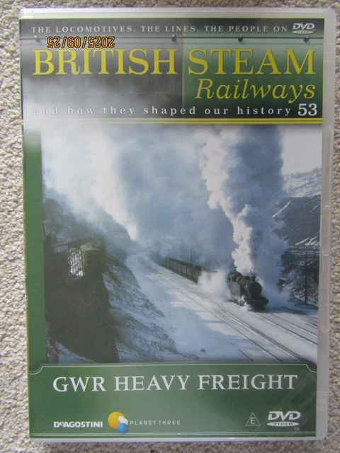 BRITISH STEAM RAILWAYS : No.53 GWR Heavy Freight DVD FREE POSTAGE £4.35 ...