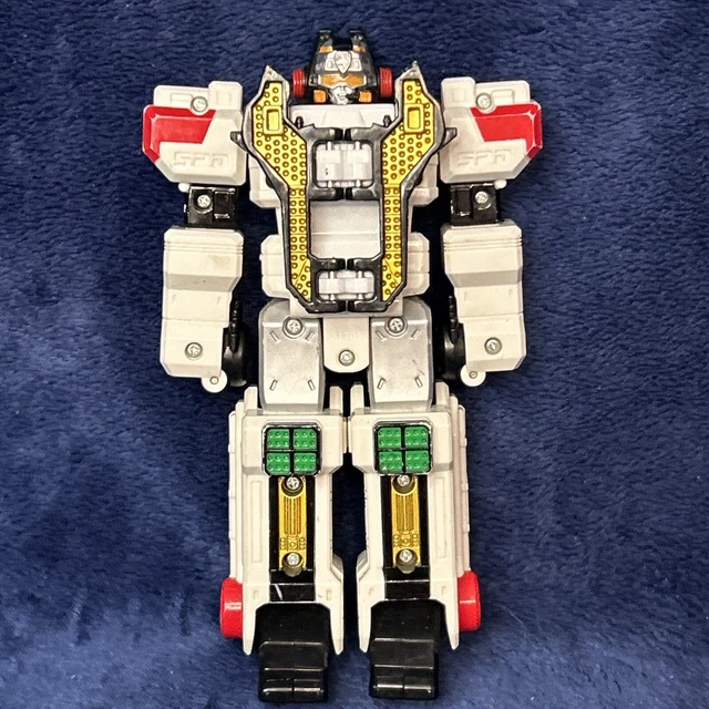 FIGURINE ARTICULÉE ROBOT SPD Mini Power Rangers Megazord 7 pouces de ...