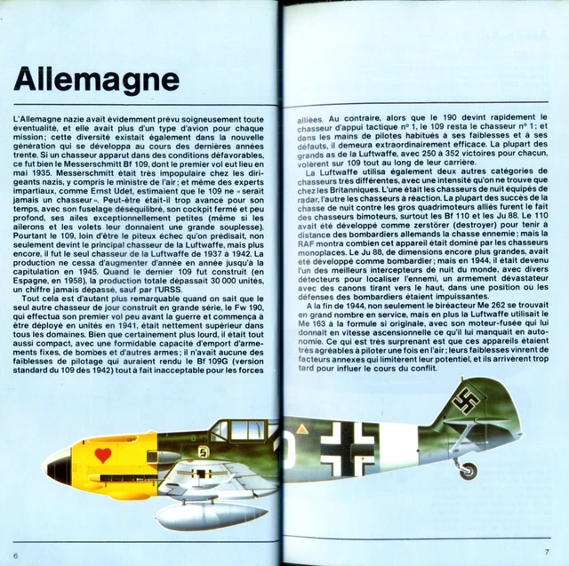LE MULTIGUIDE EN couleurs des avions de chasse de l'Axe 1939 - 1945 Ed ...