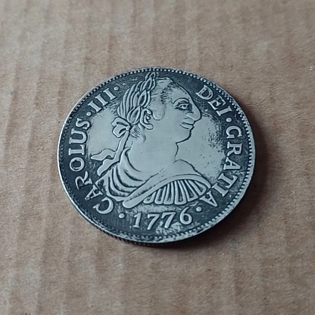 1776 SPANISH COIN Gap Filler Free Postage Novelty Coin Dad Gift Spain ...