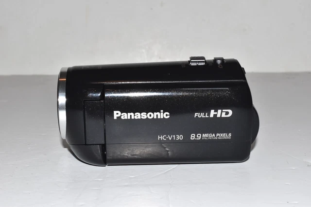 PANASONIC HC-V130 CAMCORDER HD SD CARD HIGH DEFINITION VIDEO CAMERA £ ...