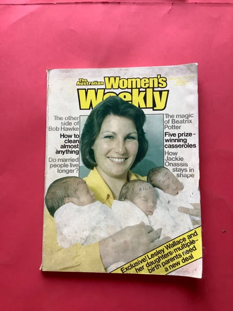 VINTAGE AUSTRALIAN WOMEN’S weekly magazine womens weekly mag lesley ...