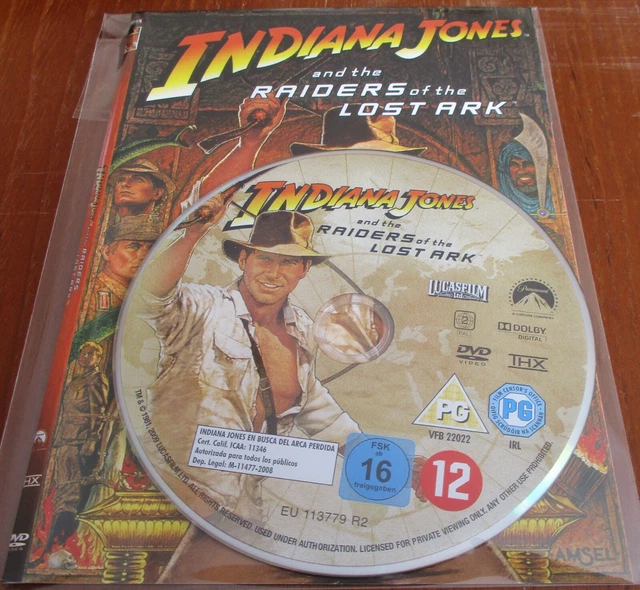 INDIANA JONES AND the Raiders of the Lost Ark DVD (2008) Harrison Ford ...