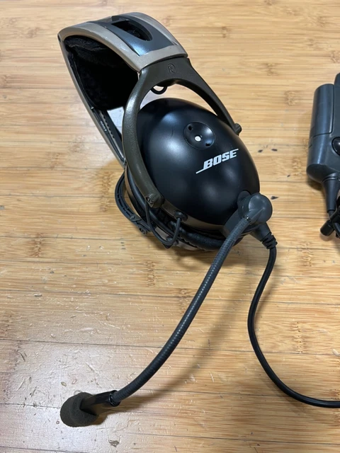 BOSE X NOISE Canceling Aviation Headset (AHX-32-04 Single/Helicopter ...