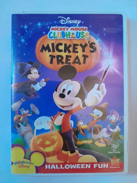 DISNEY'S MICKEY MOUSE Clubhouse: Mickey's Treat (DVD, 2007) Halloween ...