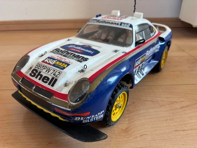 TAMIYA PORSCHE 959 Paris Dakar Rally Winning Car 1/12 1986 Front Shaft ...