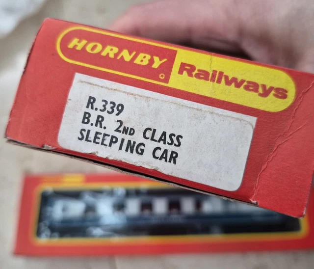 HORNBY R339 B R 2nd Class Sleeping Car New In Box £21.50 - PicClick UK