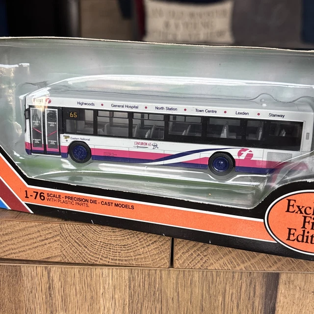 EFE,27502,WRIGHT SCANIA AXCESS,FIRST EASTERN NATIONAL,boxed Model Bus £ ...