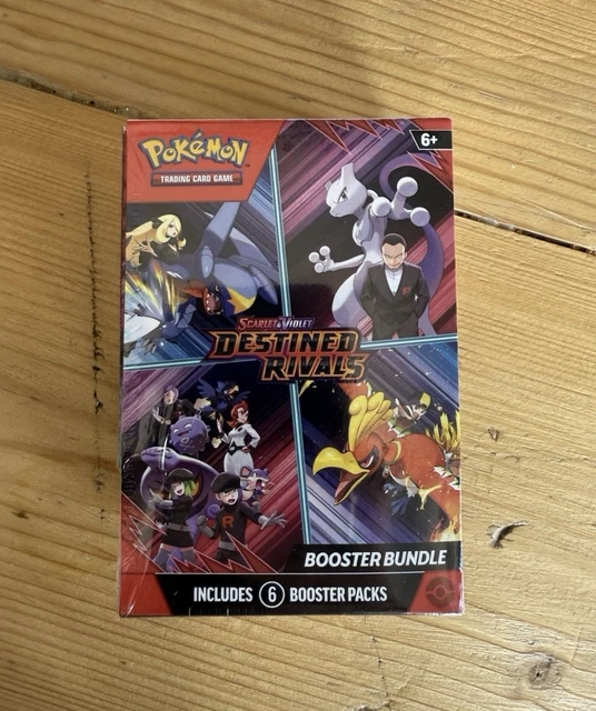 POKÉMON TCG SCARLET & Violet Destined Rivals Booster Bundle (6 Packs) SEALED £35.00 - PicClick UK