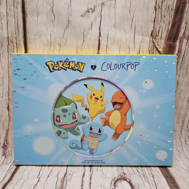 POKEMON X COLOURPOP 24 Palette Ombretti Pallet Città Nuovo con Scatola ...
