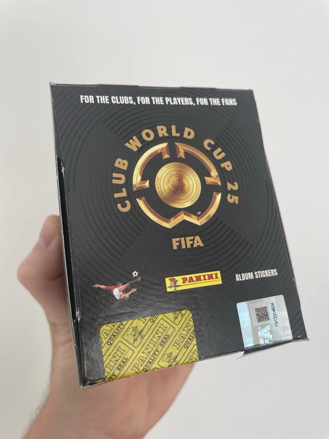 PANINI FIFA CLUB World Cup 2025 Official Sticker Collection Sealed Box ...